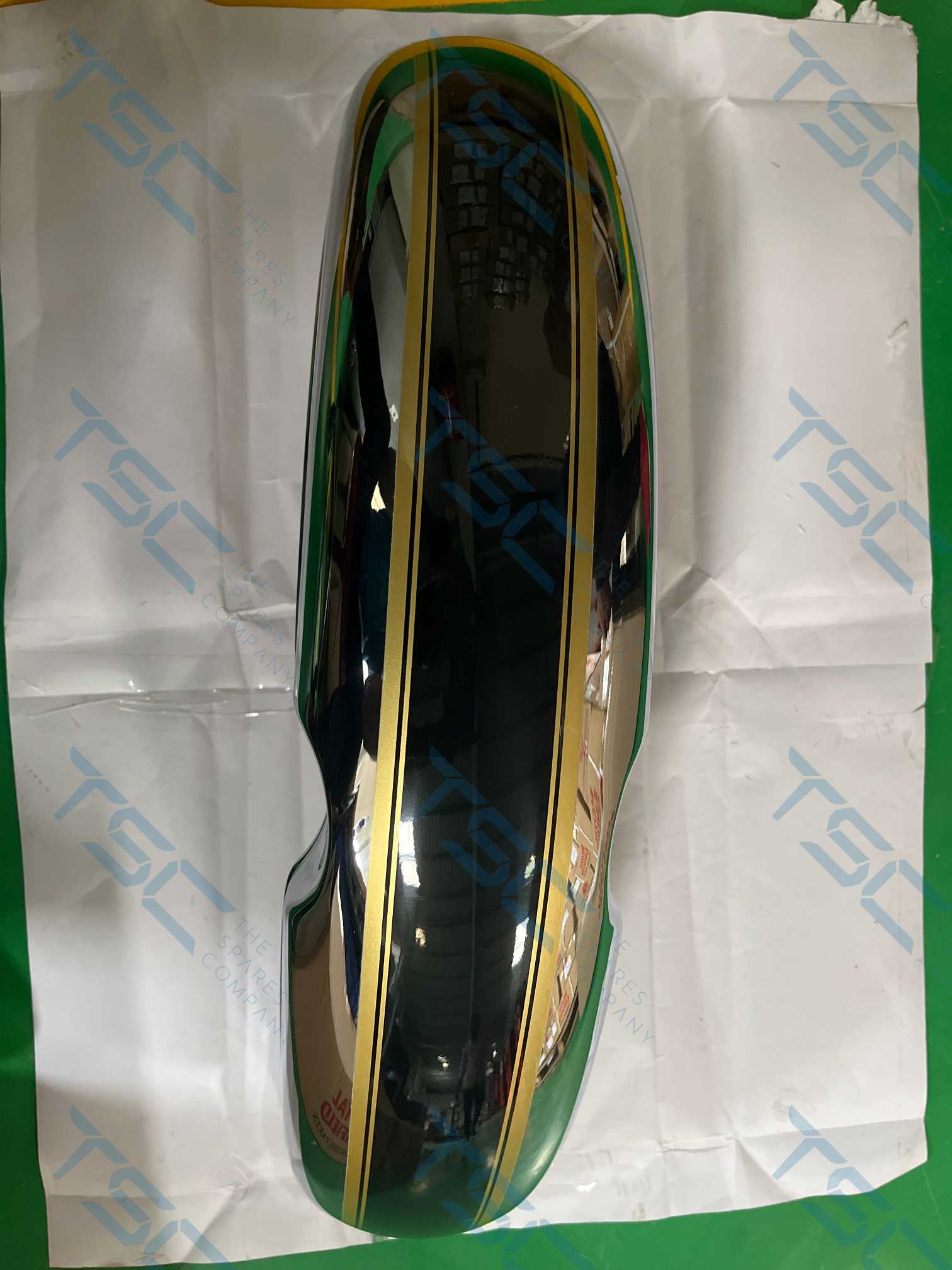 FT.MUDGUARD W/STICKER (CHROME/BLACK) BVI (PS590550) – The Spares Company