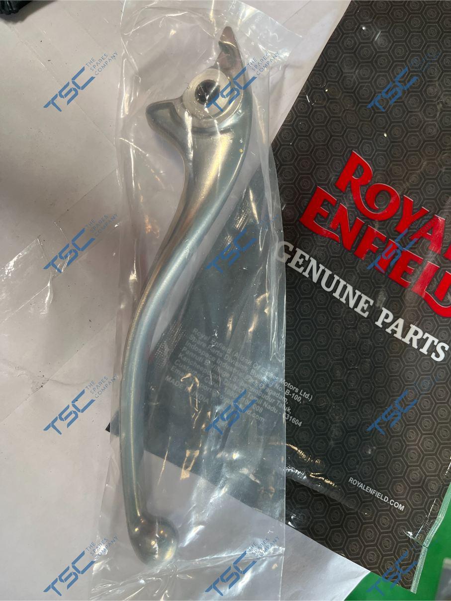 ROYAL ENFIELD GENUINE FRONT BRAKE LEVER - POLISHED(RAB00357) – The ...