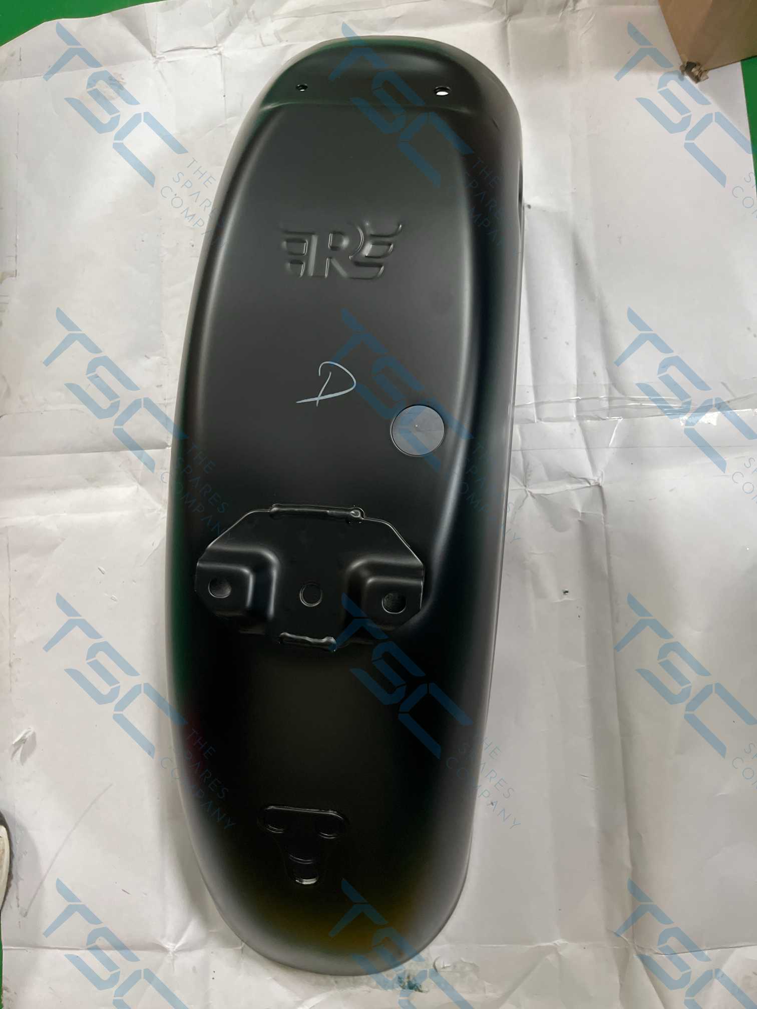 ROYAL ENFIELD GENUINE REAR MUDGUARD ASSY - MATTE BLACK(RAQ00331) – The ...